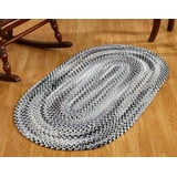 Better Trends Oval Braided Rug 27"x 45" 100% Cotton Rug for Indoor Use ...