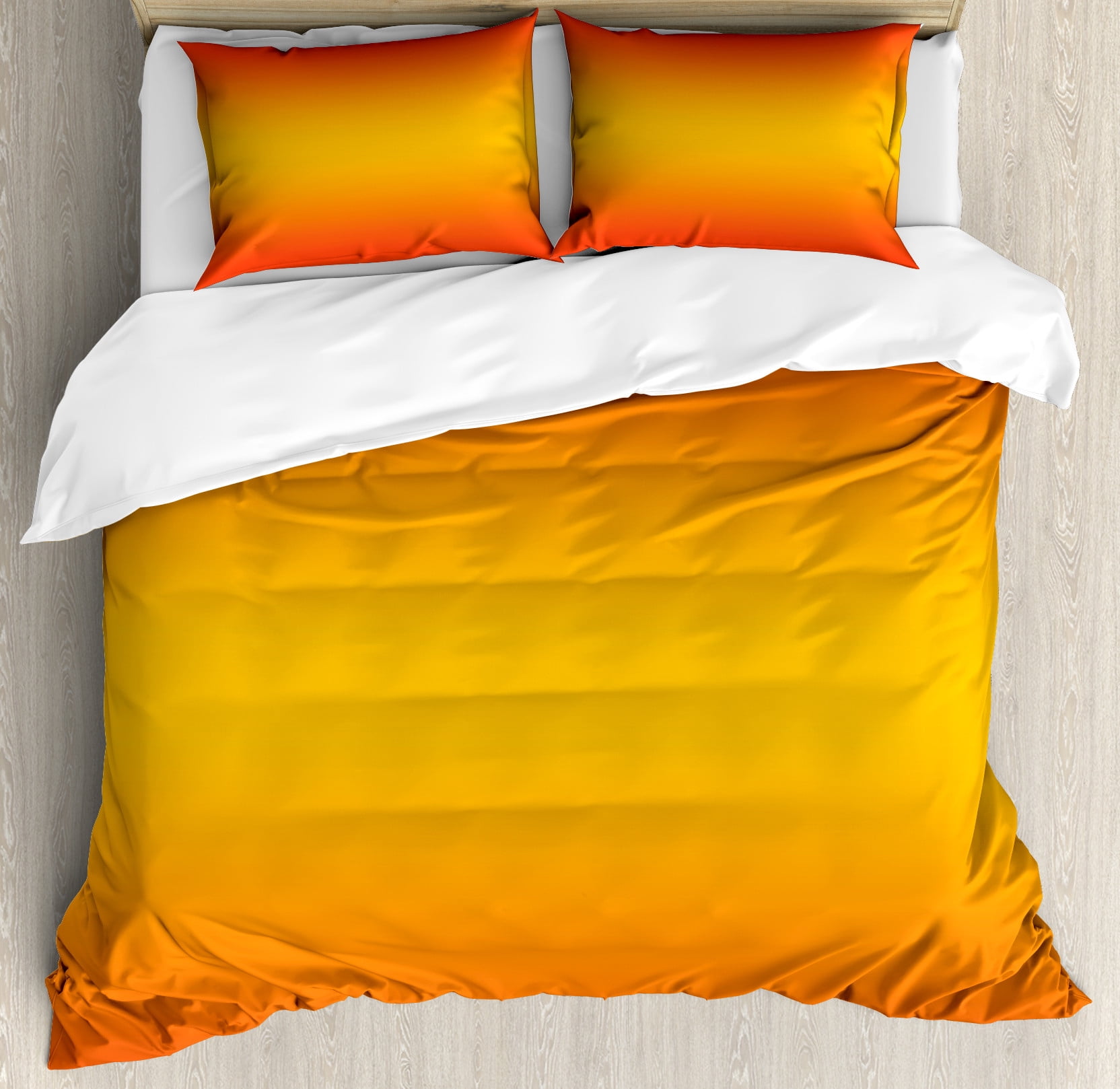 Ombre Duvet Cover Set, Tropical Sunset Seasons of the Year Inspired ...