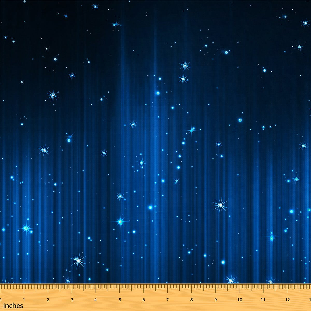 Ombre Fabric by the Yard,Galaxy Stars Upholstery Fabric for Chairs ...