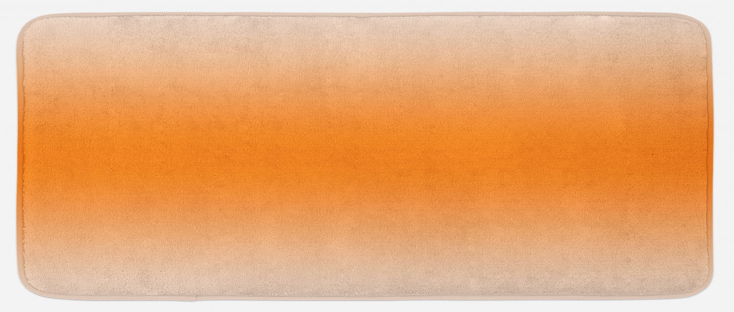 Ombre Kitchen Mat, Scorching Desert Sunny Hot Summer Season Inspired ...