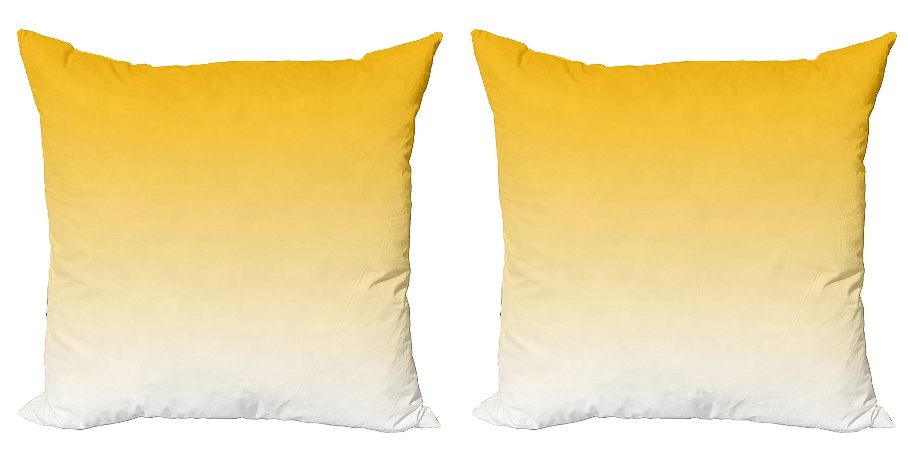 Ambesonne Ombre Throw Pillow Cover 2 Pack, Summer Beach Lovers, 16 ...