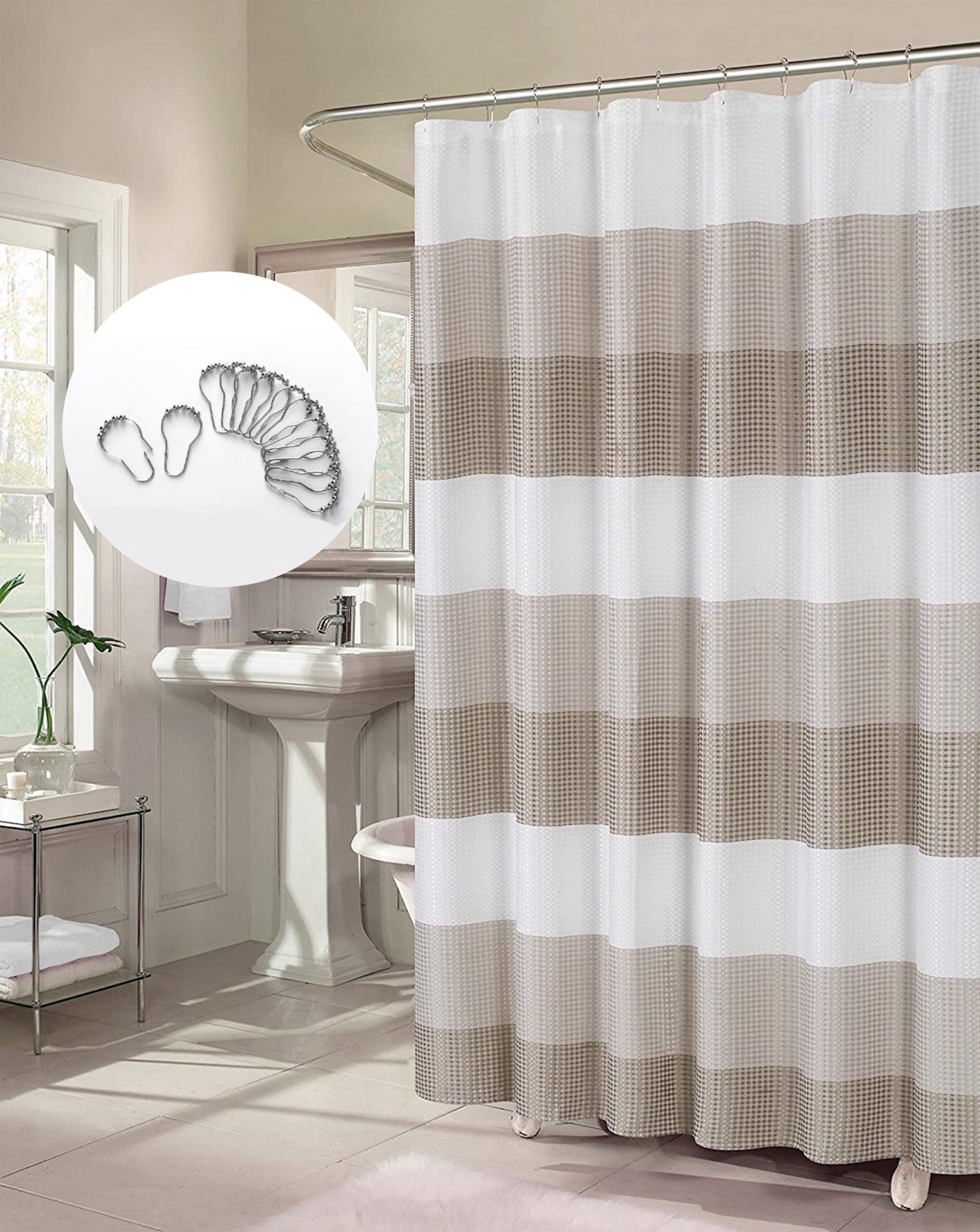 Ombre Waffle 3D Striped Waffle Weave Textured Ombre Stripe Designed ...