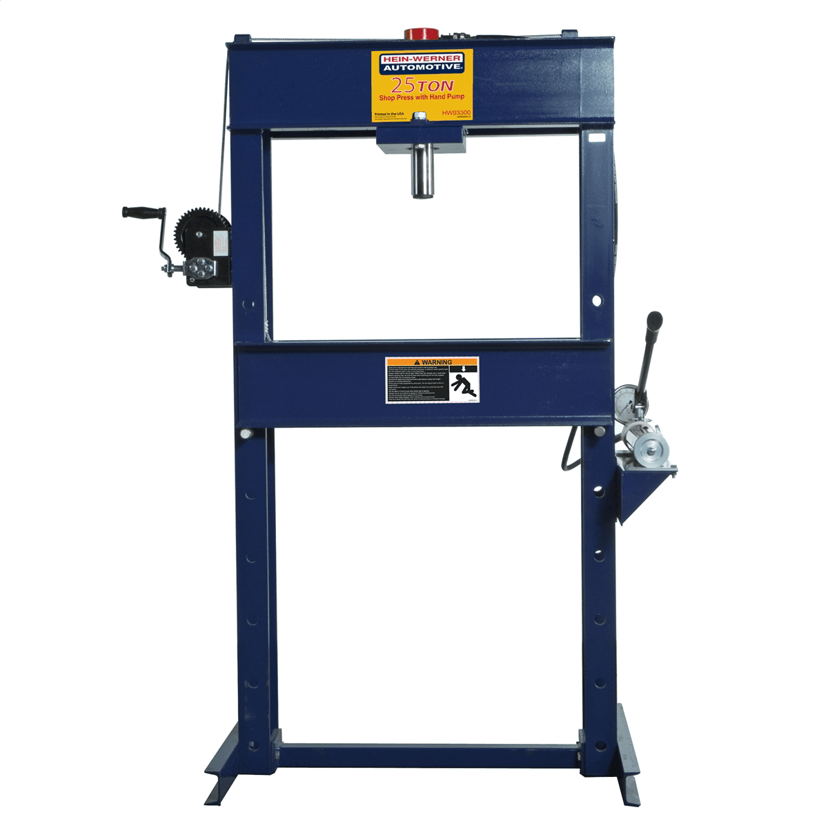 Omega 25 TON SHOP PRESS, 6" STROKE, W/ H-PUMP - Walmart.com