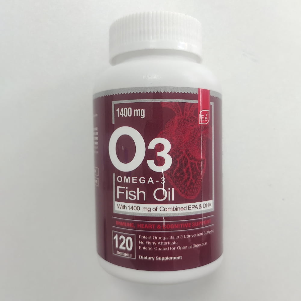 Omega-3 Fish Oil Softgels by Essential Elements | Pure EPA & DHA for ...
