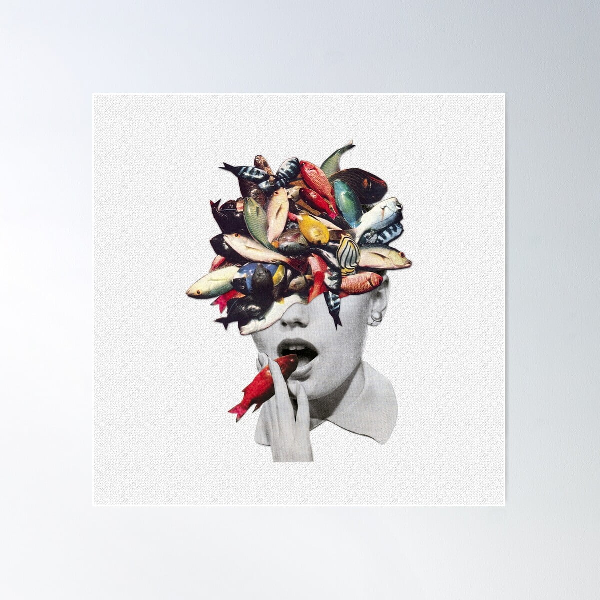 Omega-3 Poster Wall Art, Modern Wall Decor For Living Room Bedroom ...