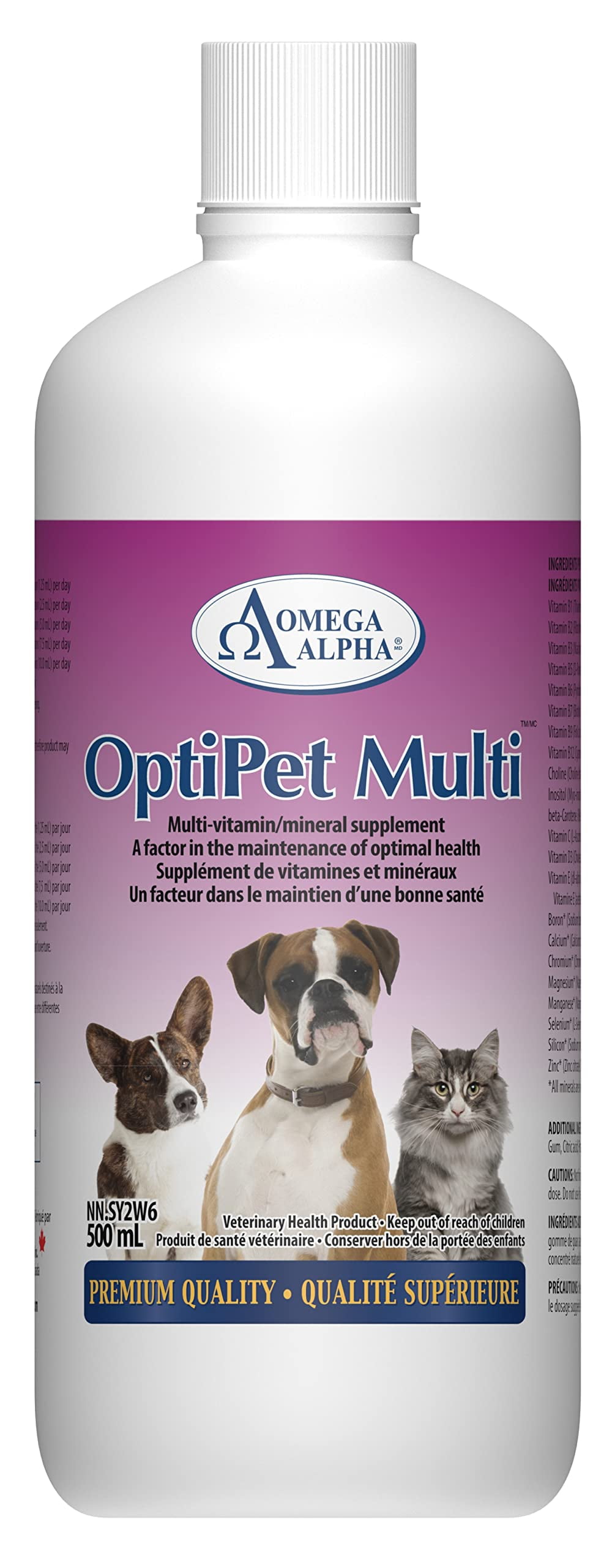 Omega Alpha - OptiPet Multi - 500ml E11 - Walmart.com
