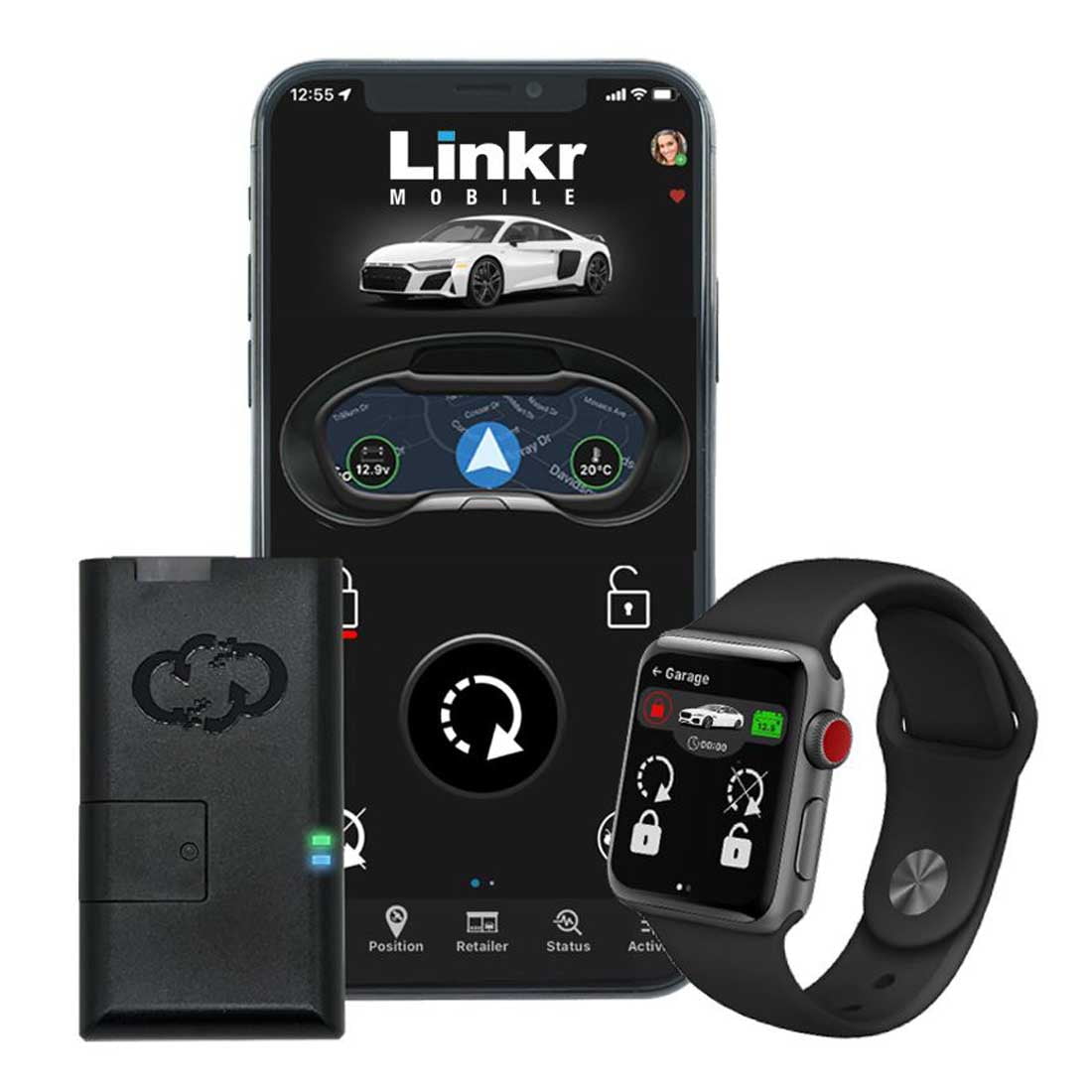 Omega LINKR-LT3 Unlimited Range Mobile Interface Smartphone Control for ...
