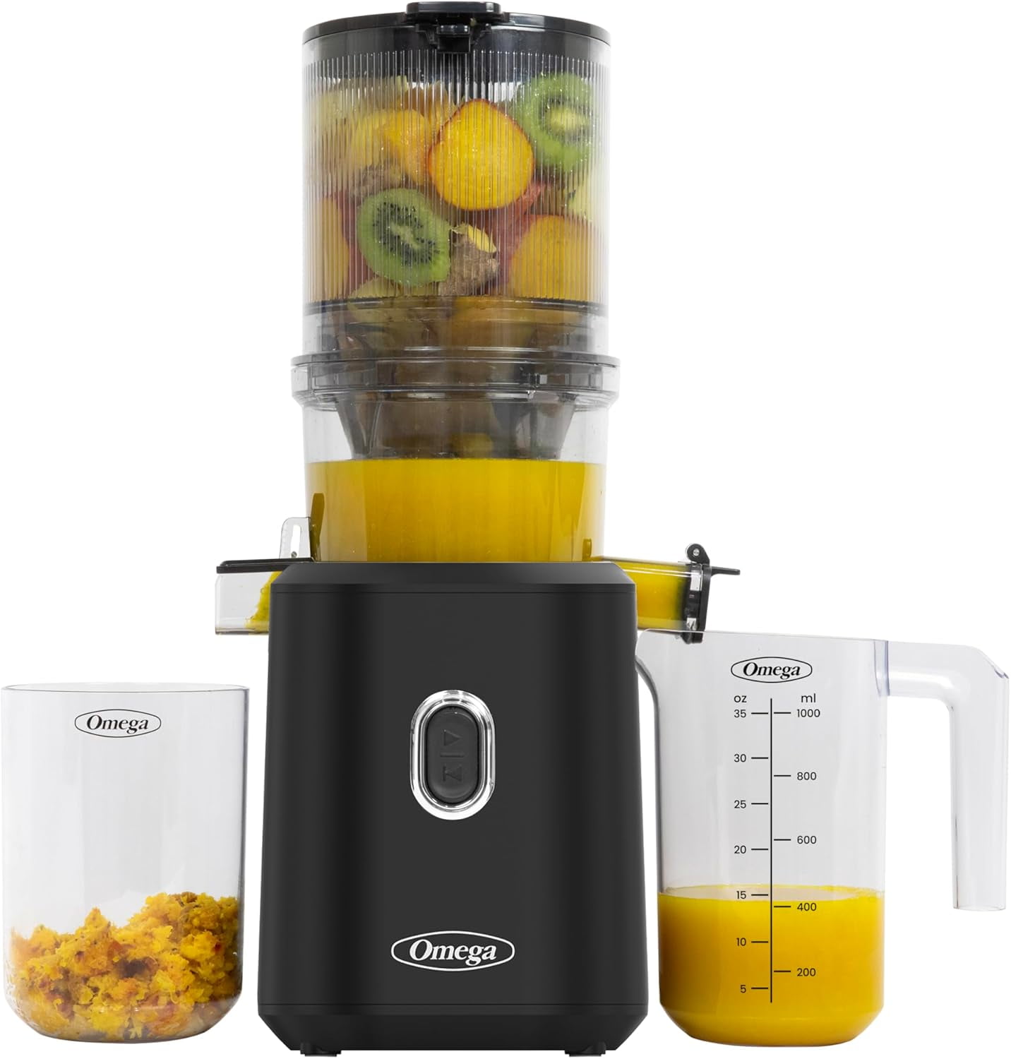 Omega Cold Press Juicer Slow Masticating for Vegetable and Fruit Juice ...