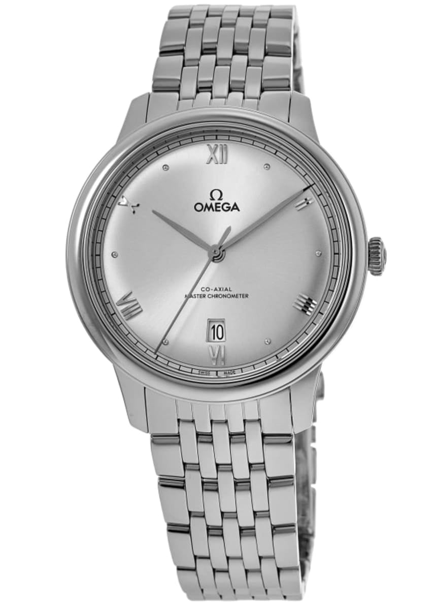 Omega De Ville Prestige Co-Axial Master Chronometer 40mm Silver Dial ...