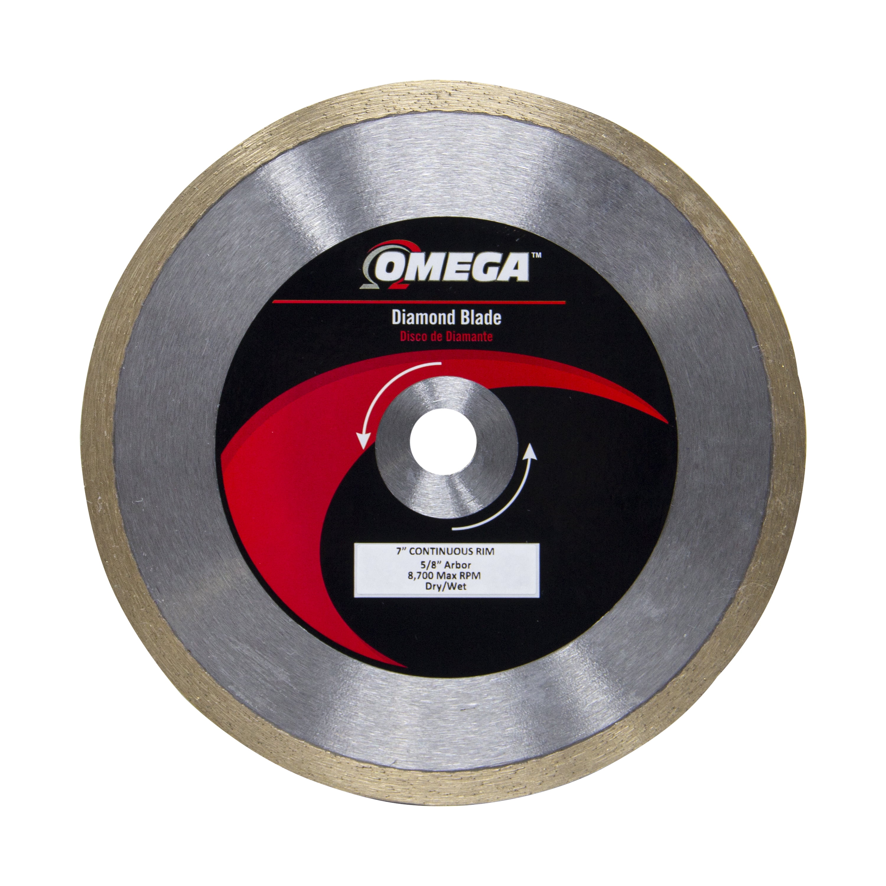 Omega Diamond Tools CT70 Tile Diamond Blade - 7 in. - Walmart.com
