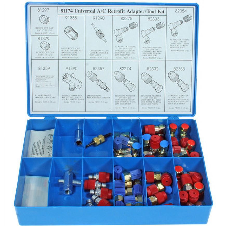 Omega Environmental Technologies 41-81174 Retrofit Adapter Assortment ...