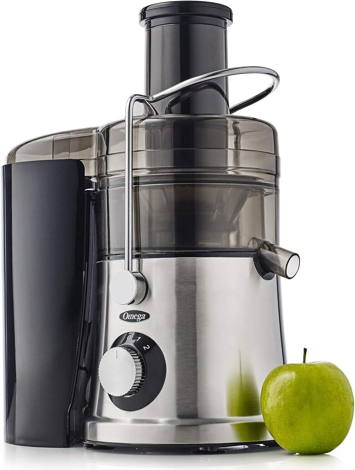 Omega Extra Large Chute High Speed Stainless Steel Centrifugal Juicer ...