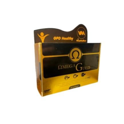 Omega Gold - Brain and Heart - Natural Supplement - Complex Omega 3 6 9 ...