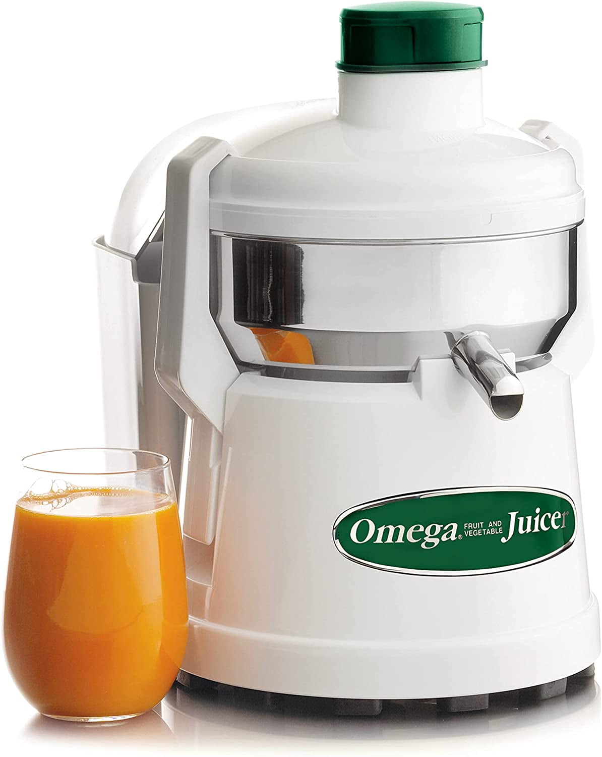 Omega J4000 High Speed Pulp Ejection Juicer 1/3 HP Juices Vegetables ...