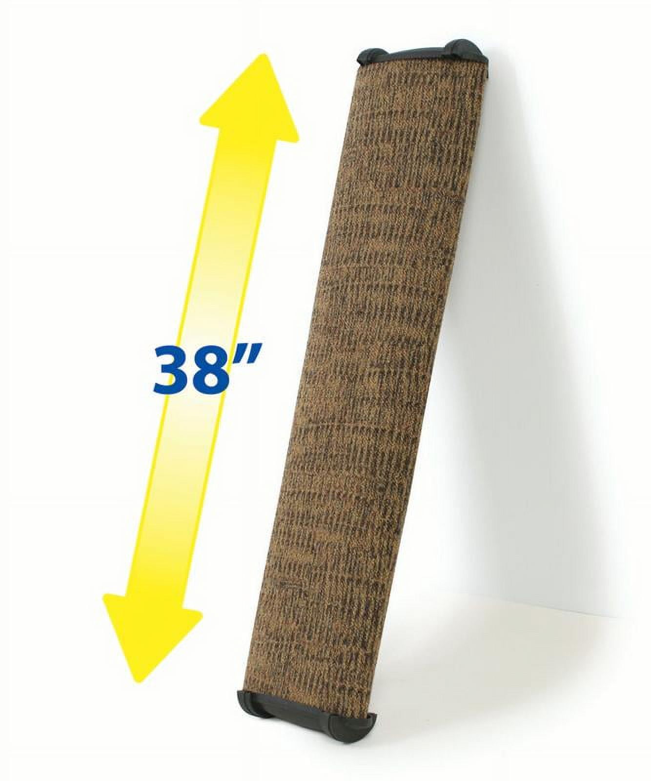 Omega Paw Lean-it Anywhere Cat Scratching Post with Catnip, Gray Solid ...