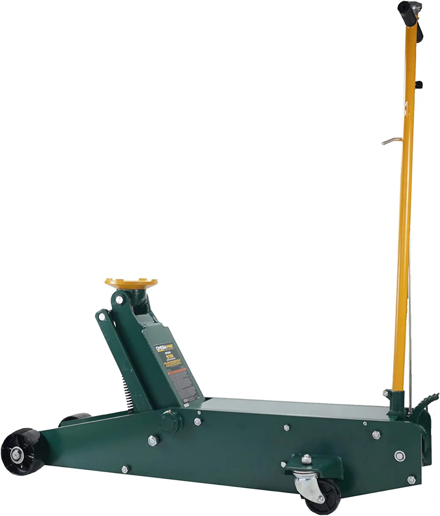 Omega Pro 10 Ton Service Jack - Long Chassis Hydraulic Lift from 7" to ...