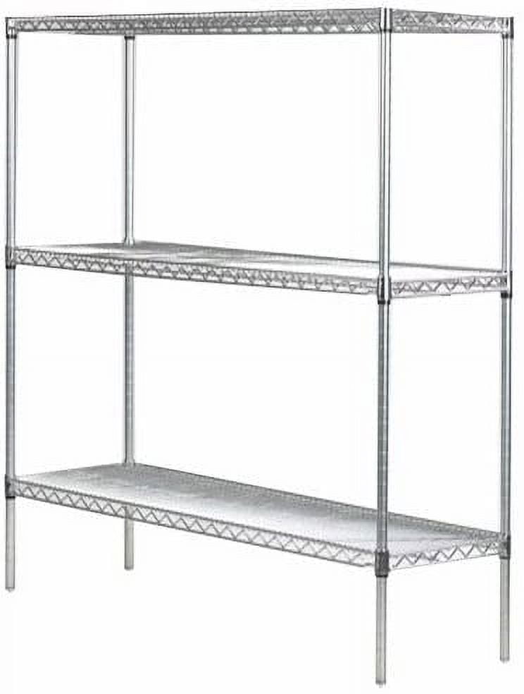 Omega Products Corporation 36" D x 36" W x 36" H 3-Tier Storage Shelves ...