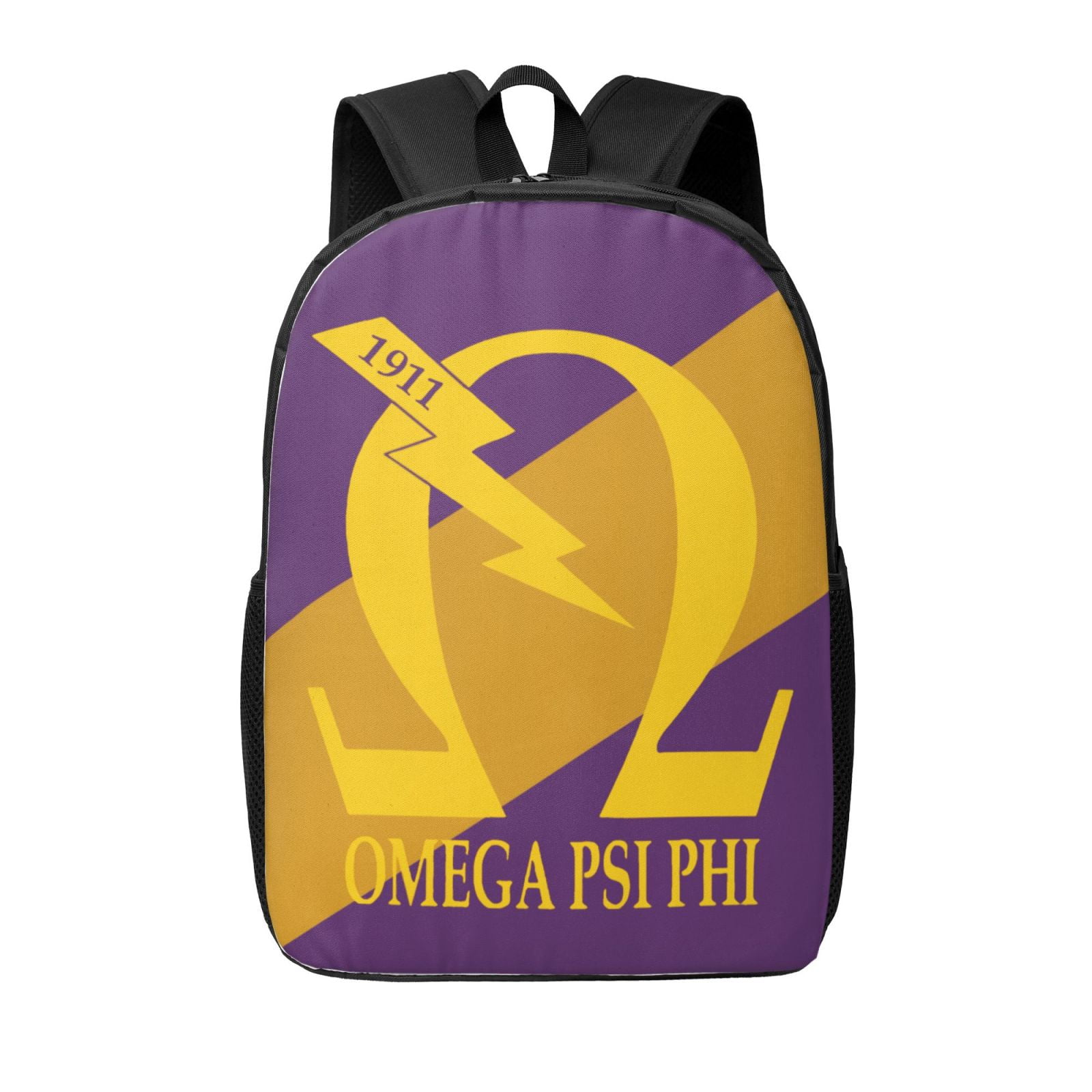 Omega Psi Phi Fraternity Paraphernalia Backpack Laptop Bag Unisex ...