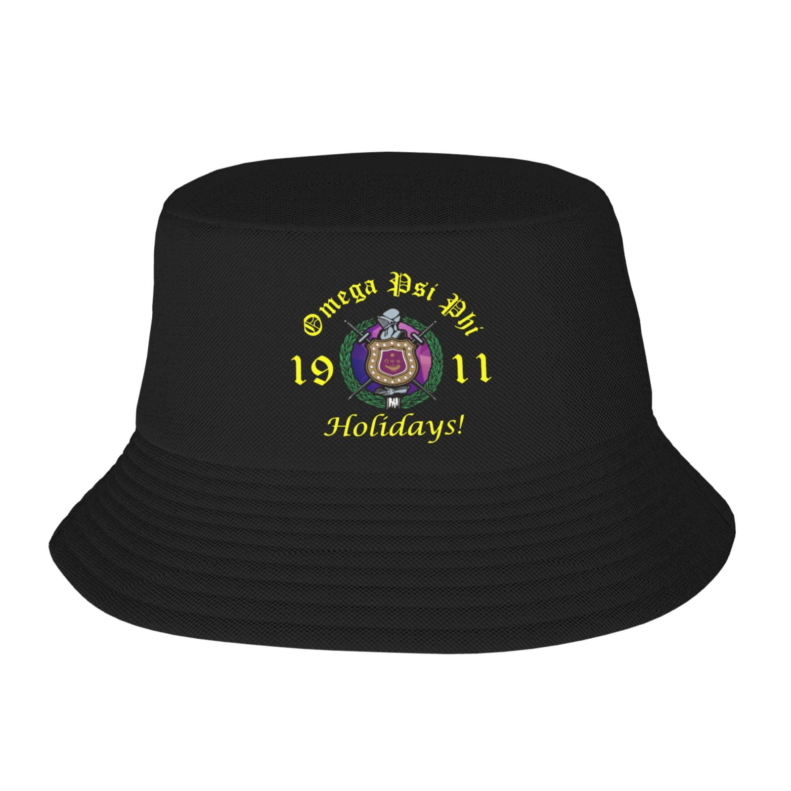 Omega Psi Phi Fraternity Paraphernalia Bucket Hat Lightweight Beach Sun ...