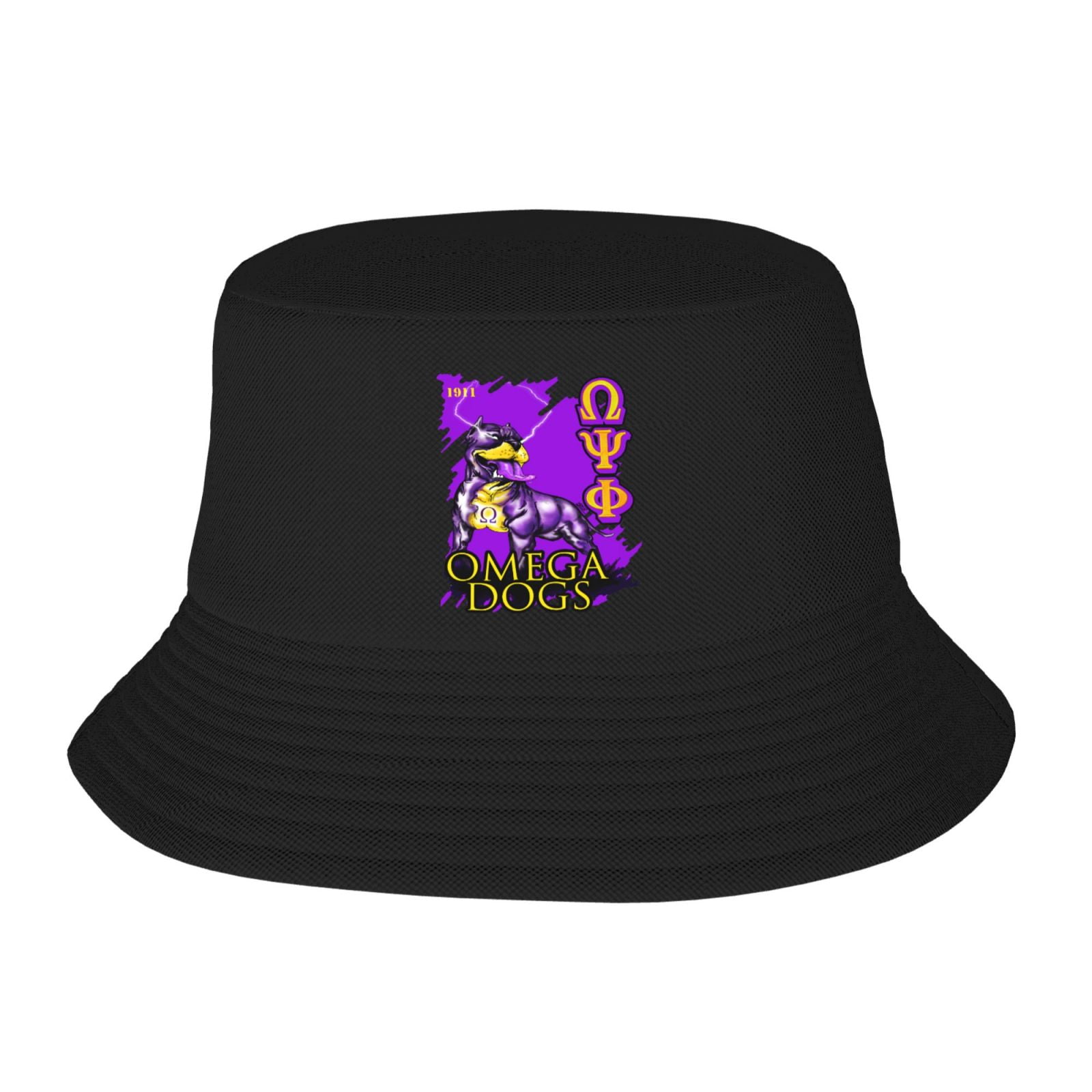Omega Psi Phi Fraternity Paraphernalia Bucket Hat Lightweight Beach Sun ...