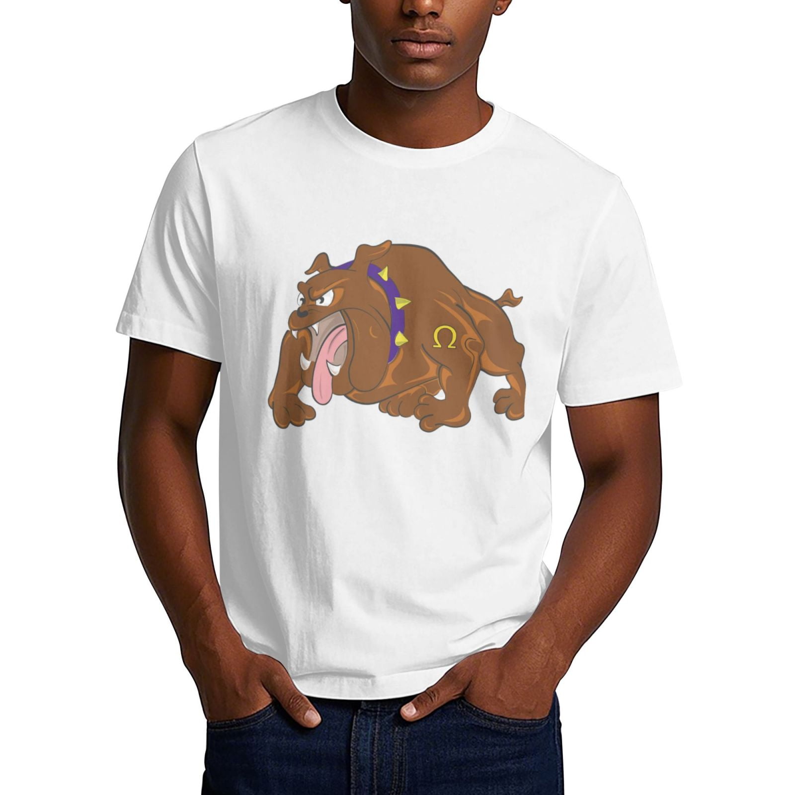 Omega Psi Phi Fraternity Paraphernalia Classic T-Shirt Unisex Funny Short Sleeve Cotton T-shirts ...