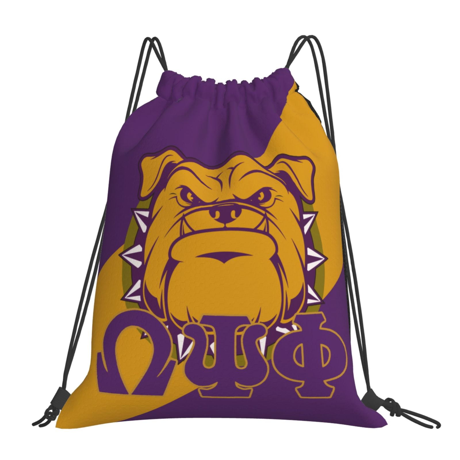 Omega Psi Phi Fraternity Paraphernalia Drawstring Backpack Sports Gym ...