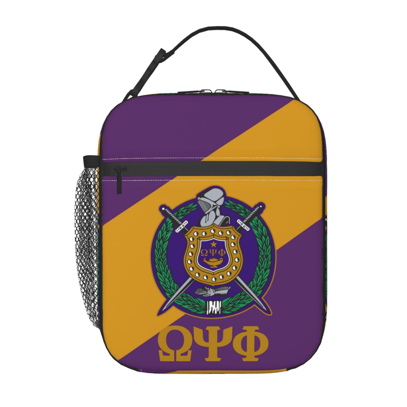 Omega Psi Phi Fraternity Paraphernalia Lunch Bag/Lunch Box/Double Sided ...
