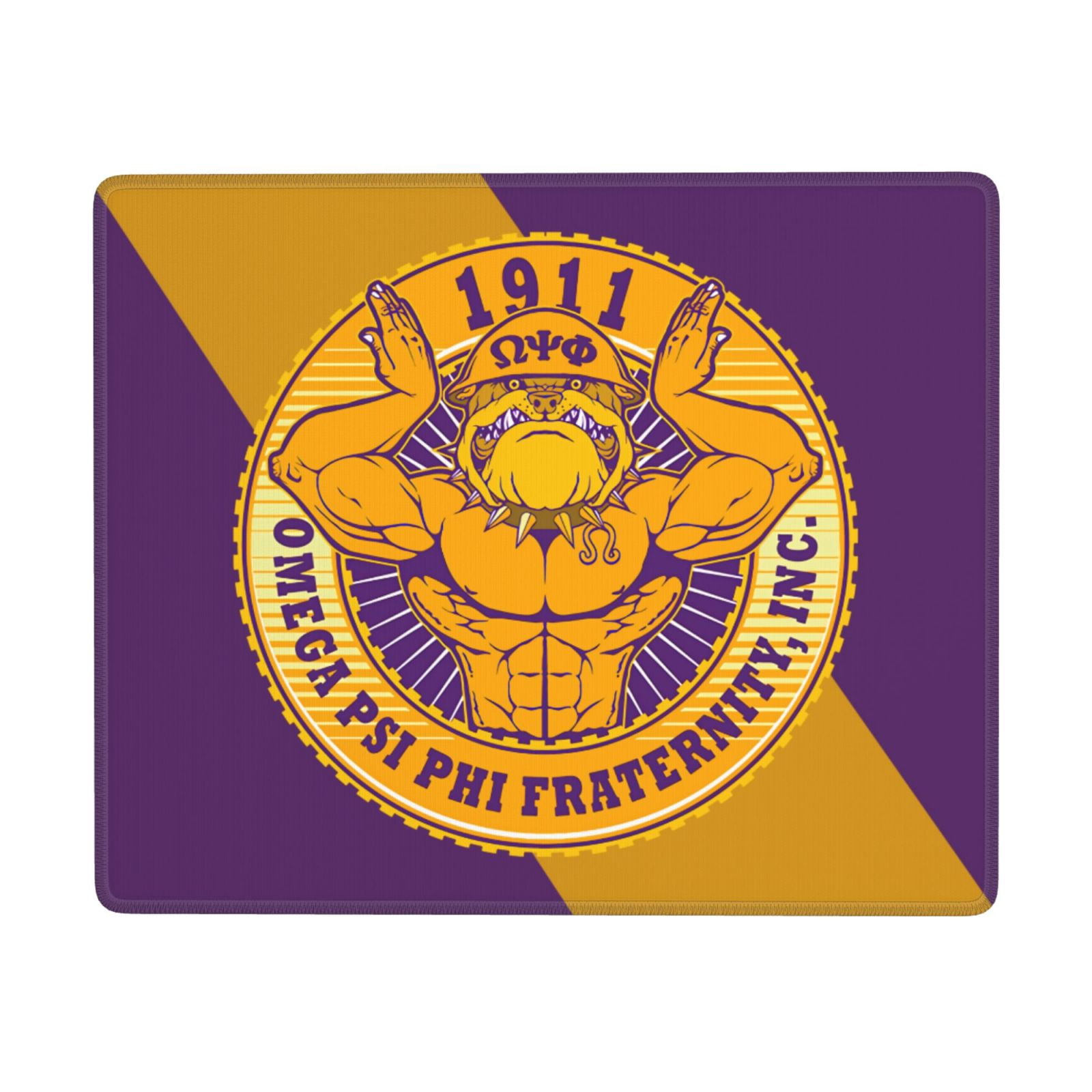 Omega Psi Phi Fraternity Paraphernalia Mouse Pad Waterproof Mousepads ...