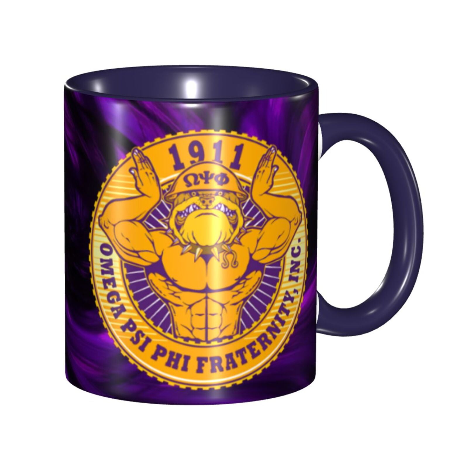 Omega Psi Phi Fraternity Paraphernalia Mugs - 11 oz Ceramic Mug ...