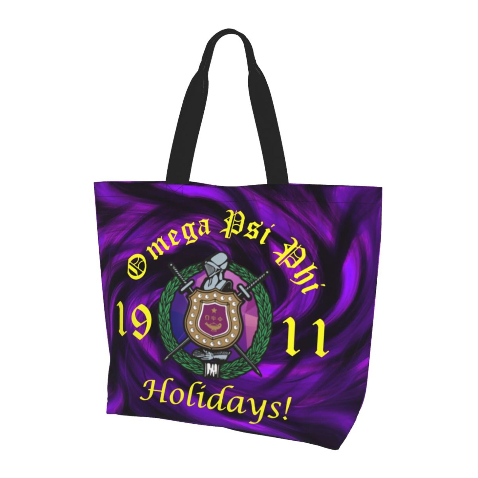Omega Psi Phi Fraternity Paraphernalia Tote Bag Reusable Canvas ...