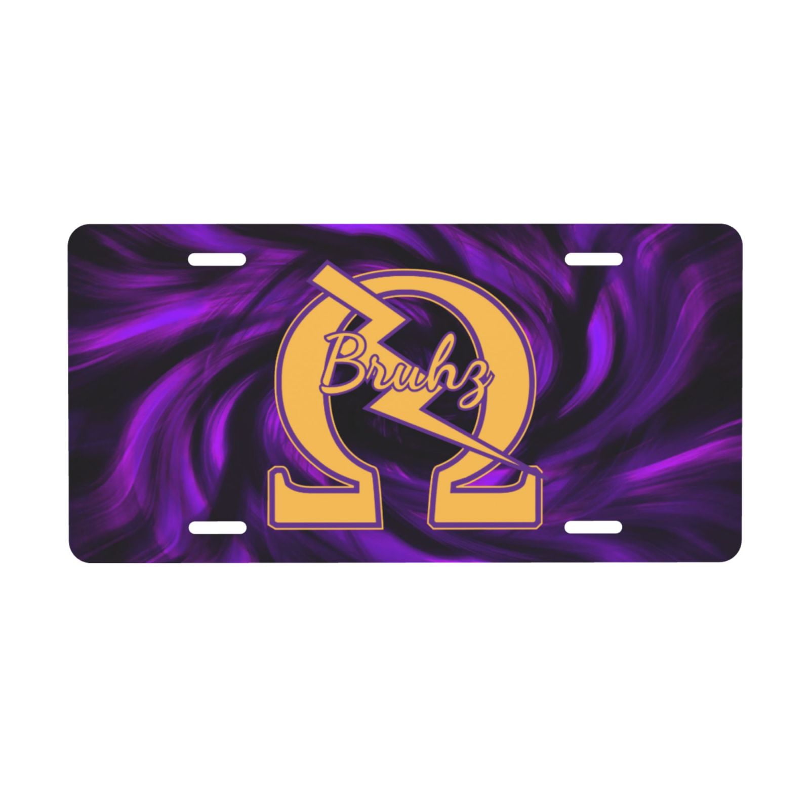 Omega Psi Phi License Plate Lightweight Aluminum Automotive Decoration ...