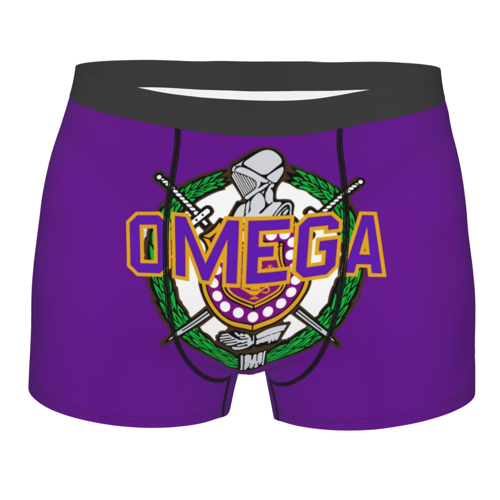 Omega Psi Phi Men's Boxer Brief Breathable Ultra Comfortable Sports ...