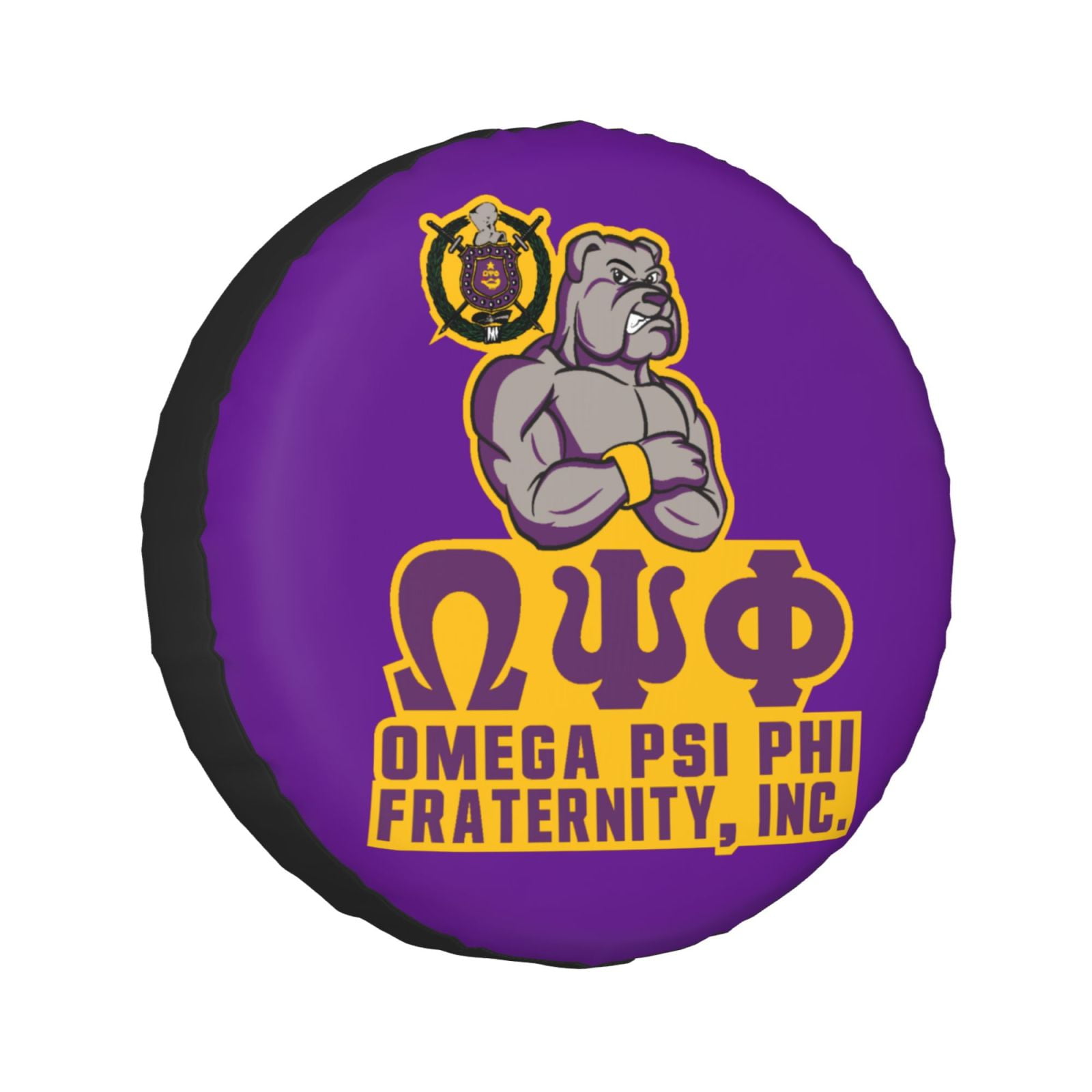 Omega Psi Phi Spare Tire Cover Protector Wheel Tire Covers Weather ...