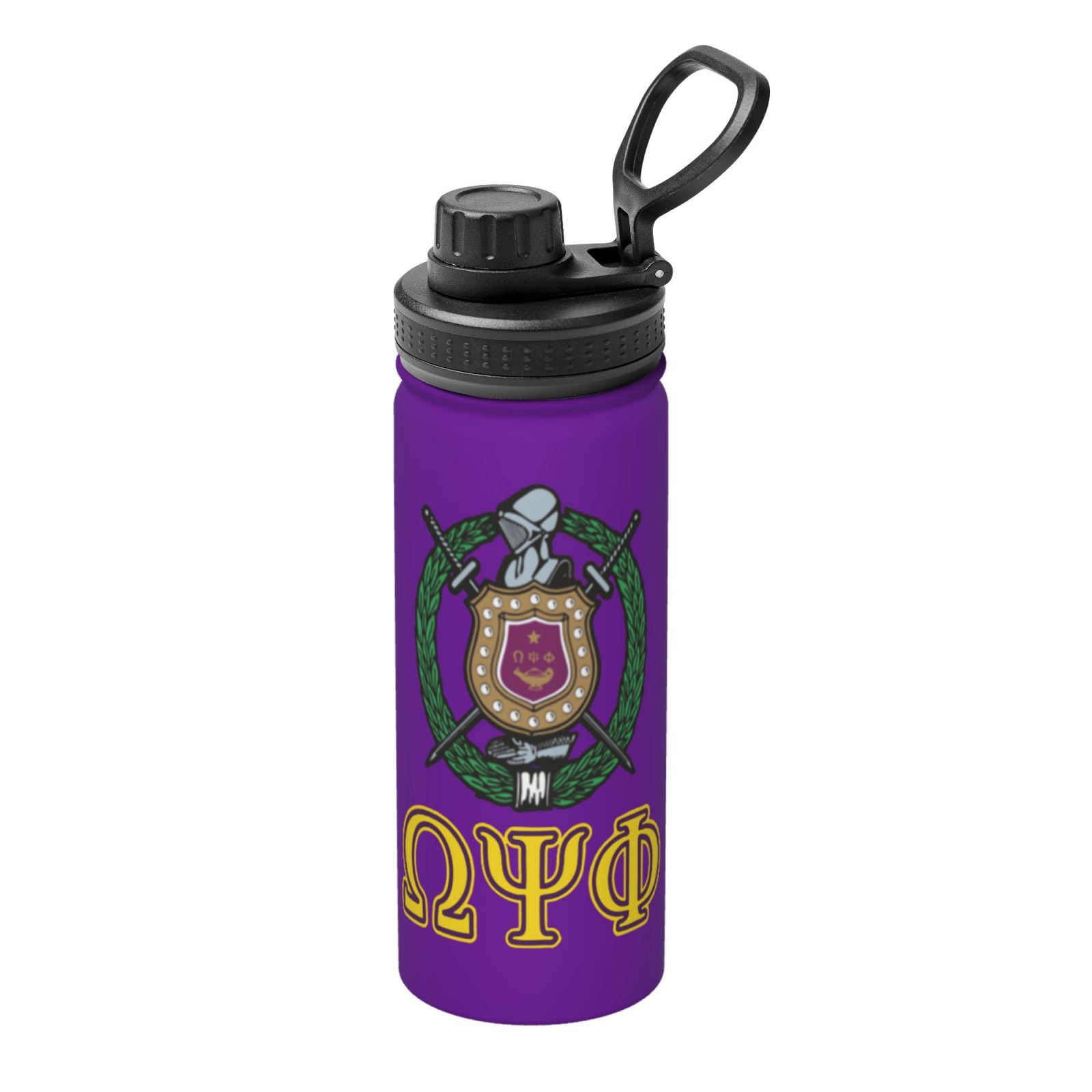 Omega Psi Phi Sports Insulated Kettle Insulation Tumbler Reusable ...