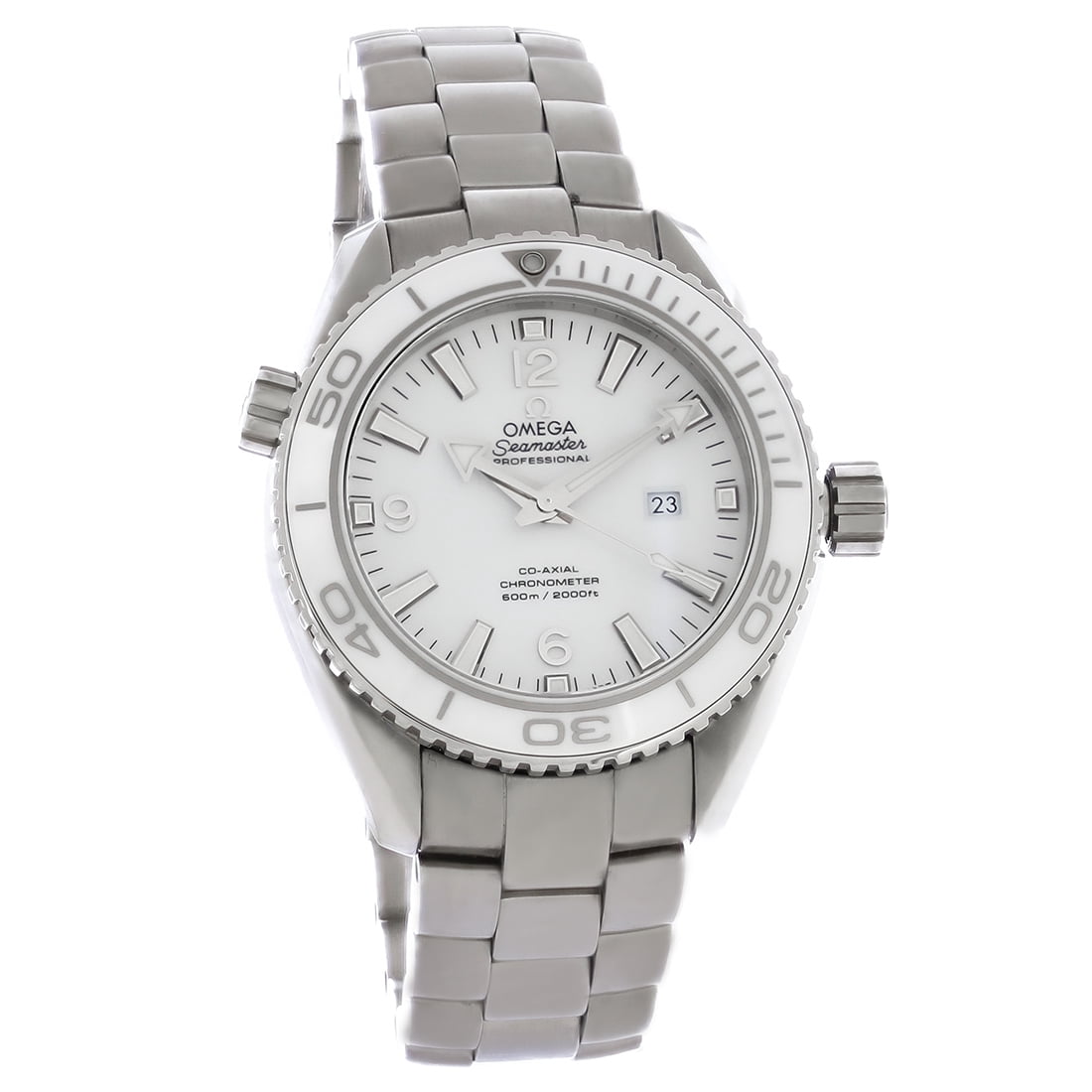 Omega Seamaster Plant Ocean White Dial Stainless Steel Unisex Watch 232 ...
