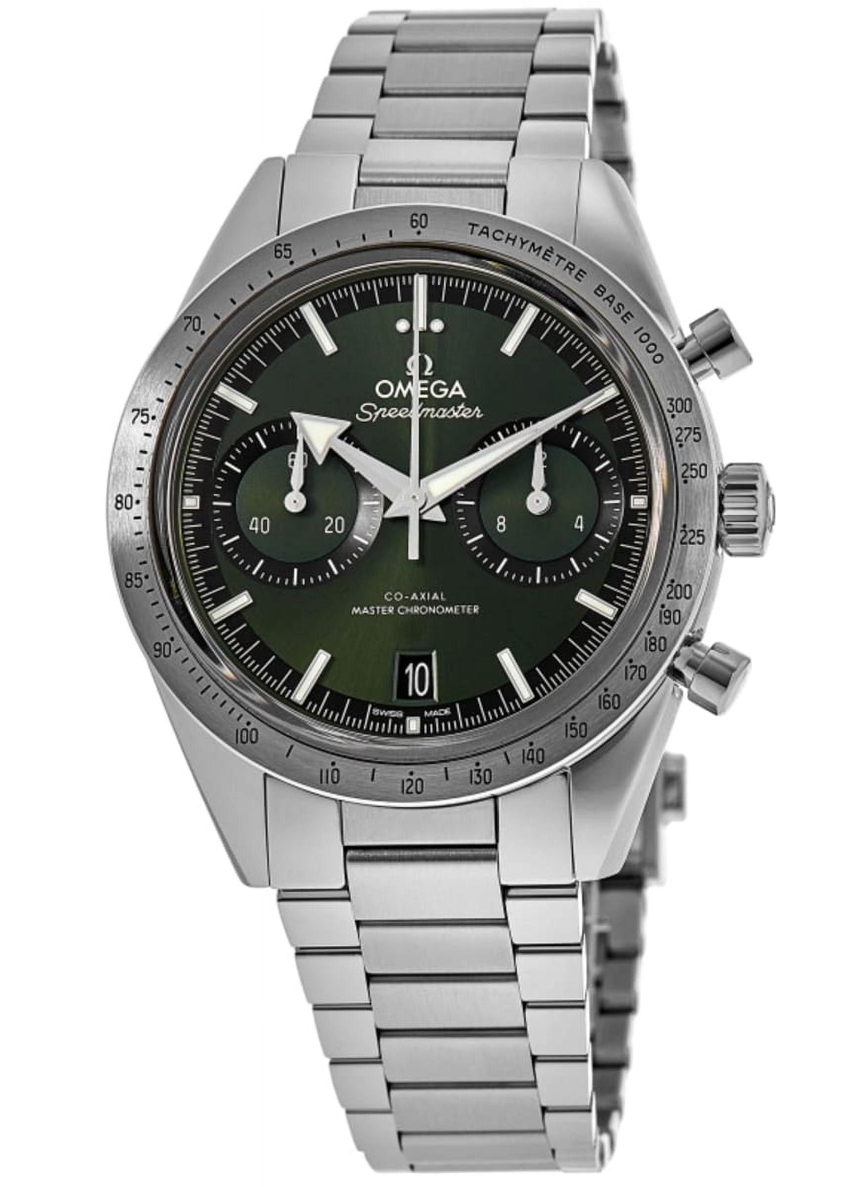 Omega Speedmaster '57 Green Dial Steel Men's Watch 332.10.41.51.10.001 ...