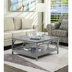 Convenience Concepts Oxford 36" Square Coffee Table, Espresso - Walmart.com