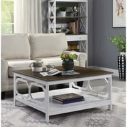 Convenience Concepts Oxford 36" Square Coffee Table, Espresso - Walmart.com