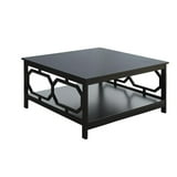 Omega Square Coffee Table - 36 in., Black - Walmart.com