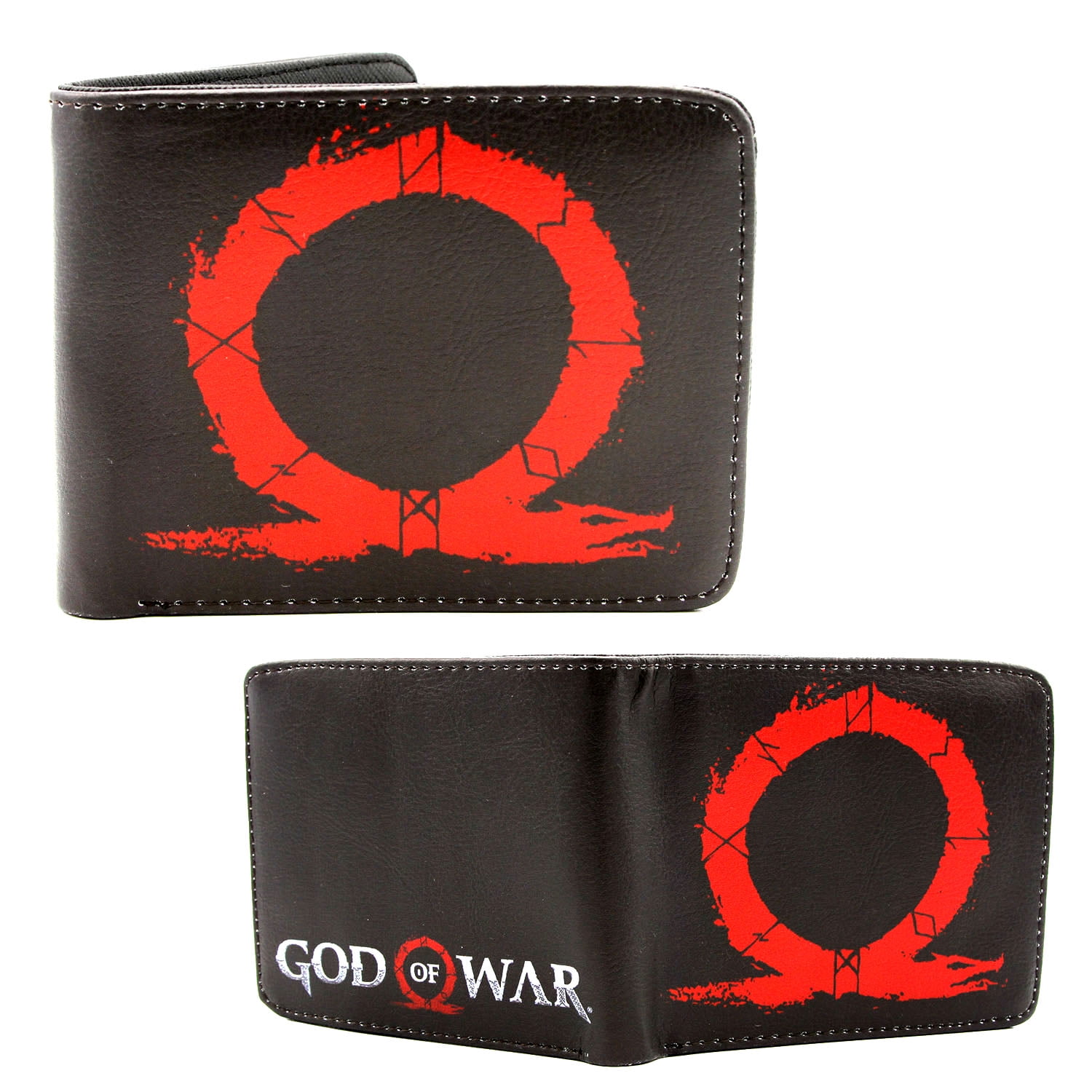 Omega Symbol - God of War 4x5" Bi-Fold Wallet - Walmart.com