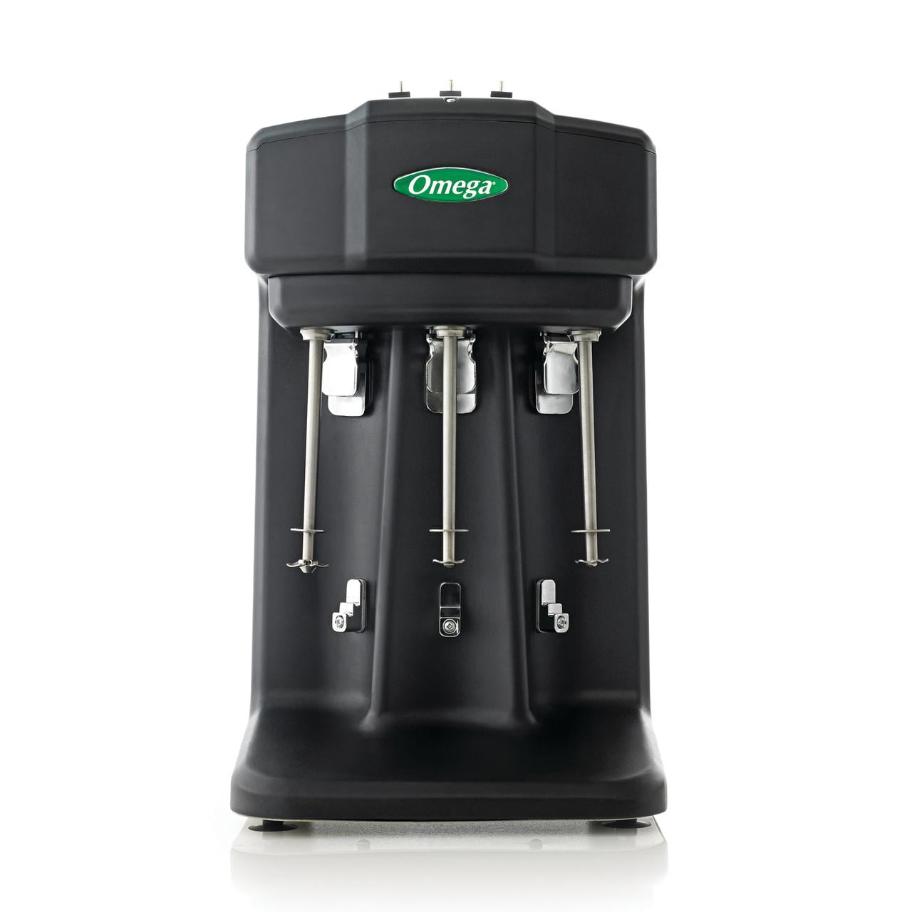 Omega Triple Spindle Milkshake Maker with (3) 28oz Stainless Steel ...