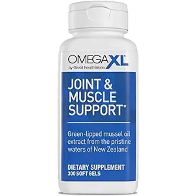 OmegaXL Health Supplement - Green-Lipped Mussel Oil Capsules, 300 ...