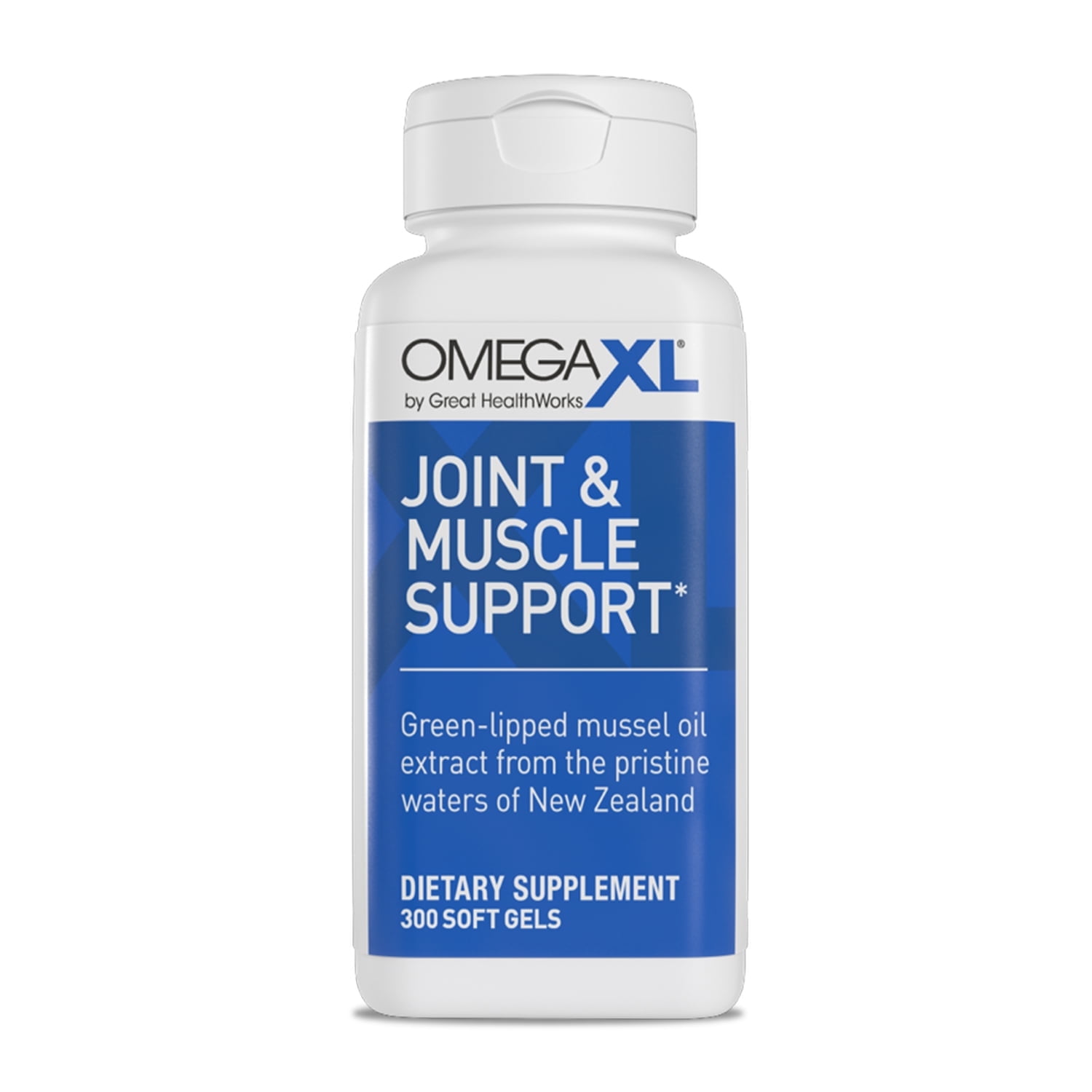 OmegaXL Health Supplement - Green-Lipped Mussel Oil Capsules, 300 ...