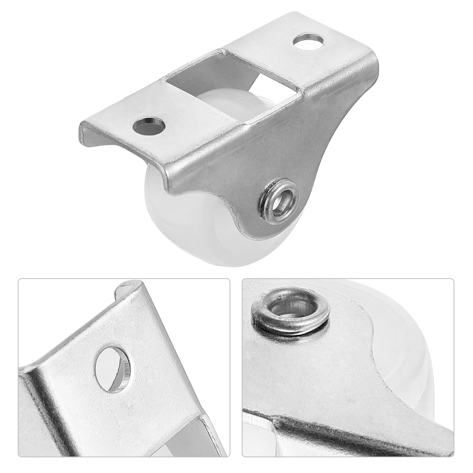 Omeite 1 Inch Drawer Wheels Plastic Directional Caster Guide Wheel ...