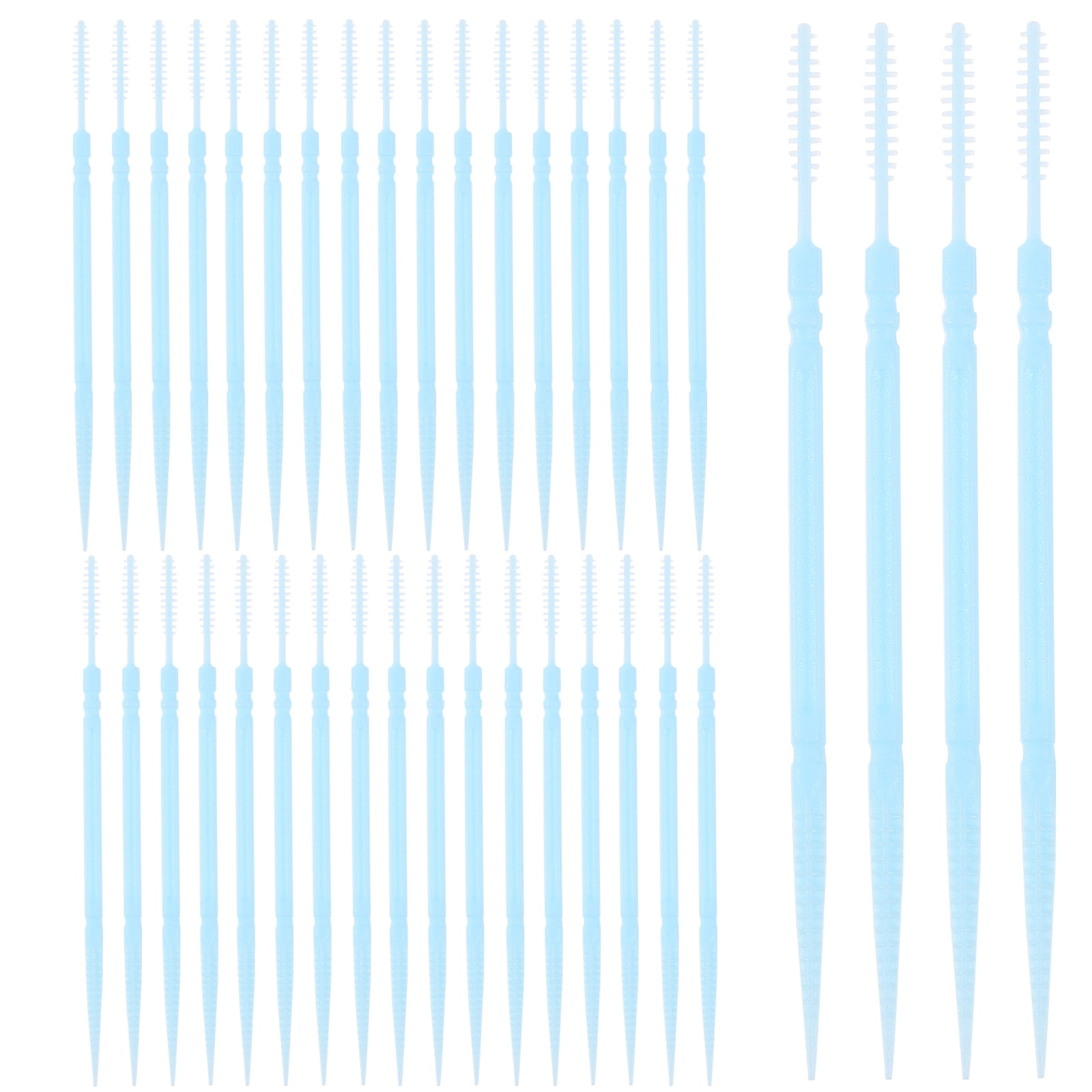 Omeite 1060pcs Disposable Plastic Toothpicks Double-head Oral Care ...