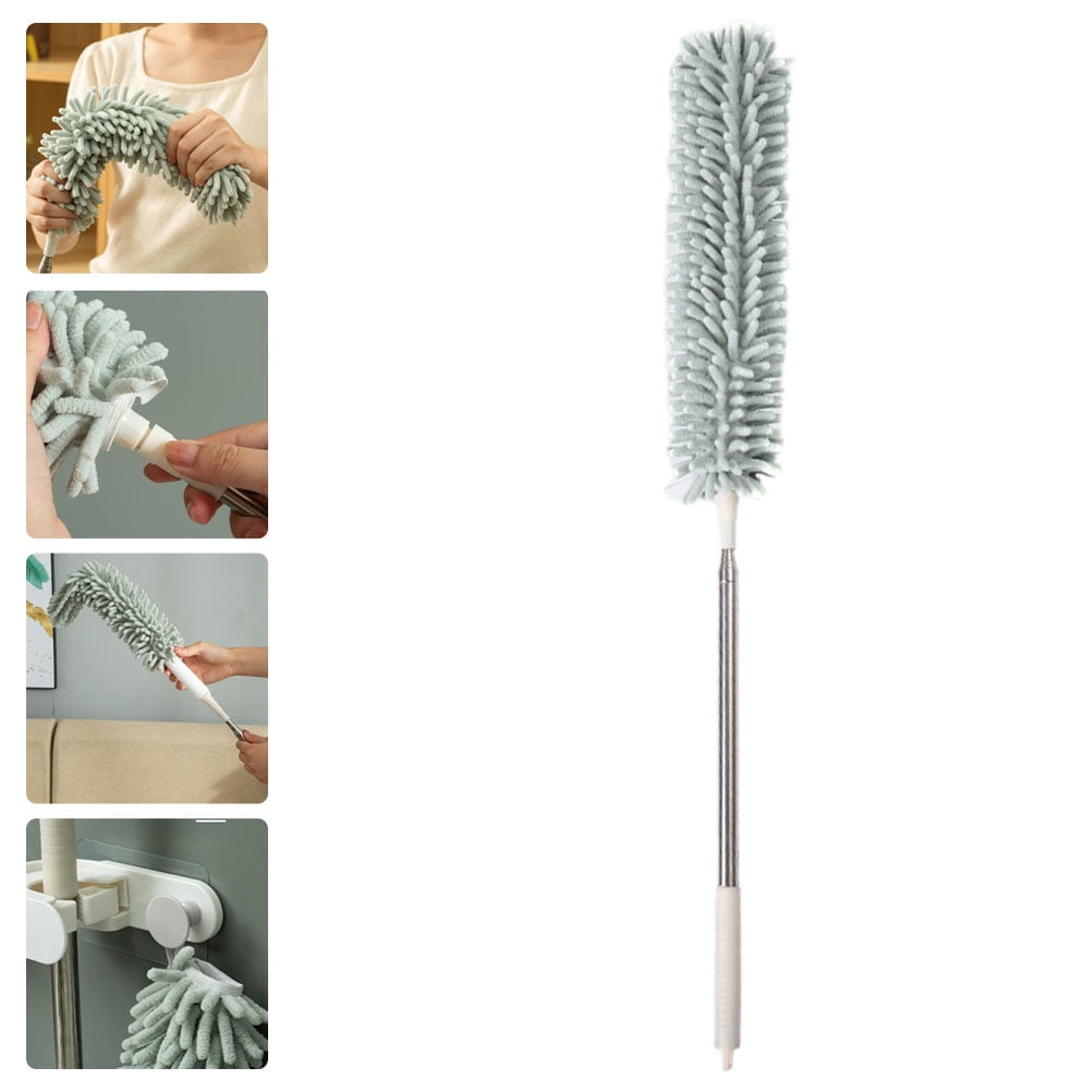 Omeite 2.5m Retractable Chenille Dust Sweeper Dust Sweeper Zen Extended ...