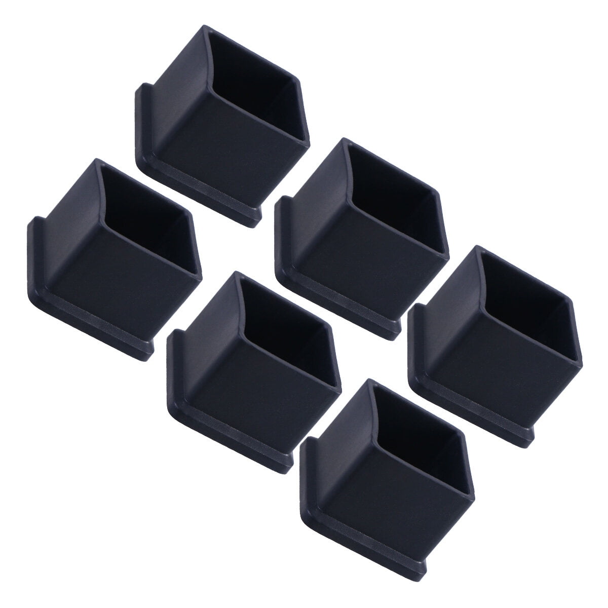 Omeite 25*25 PVC rubber table mat with edge (50 pieces per pack ...