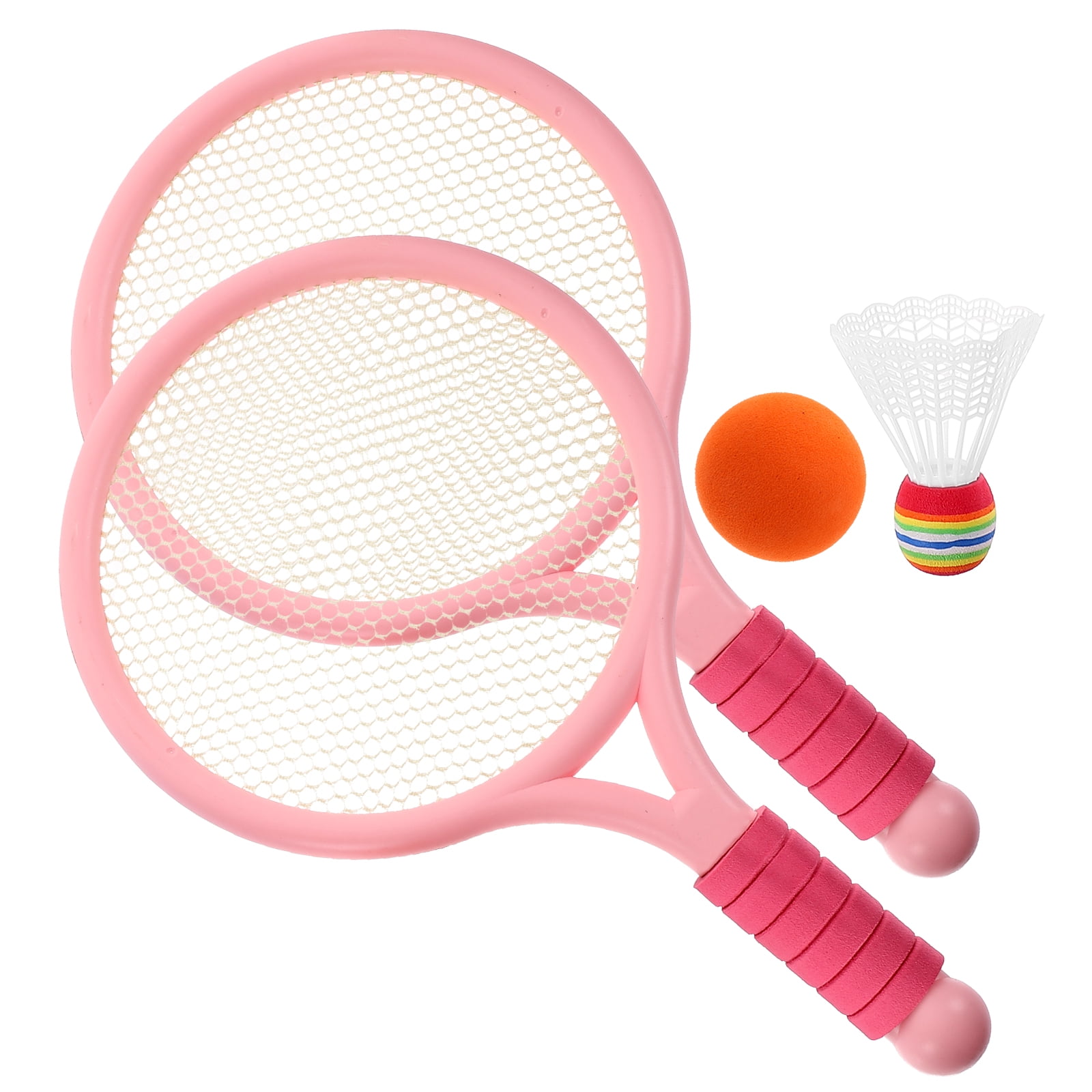 Omeite 2pcs Tennis Racket Toy Cartoon Style Racquet Funny Outdoor ...