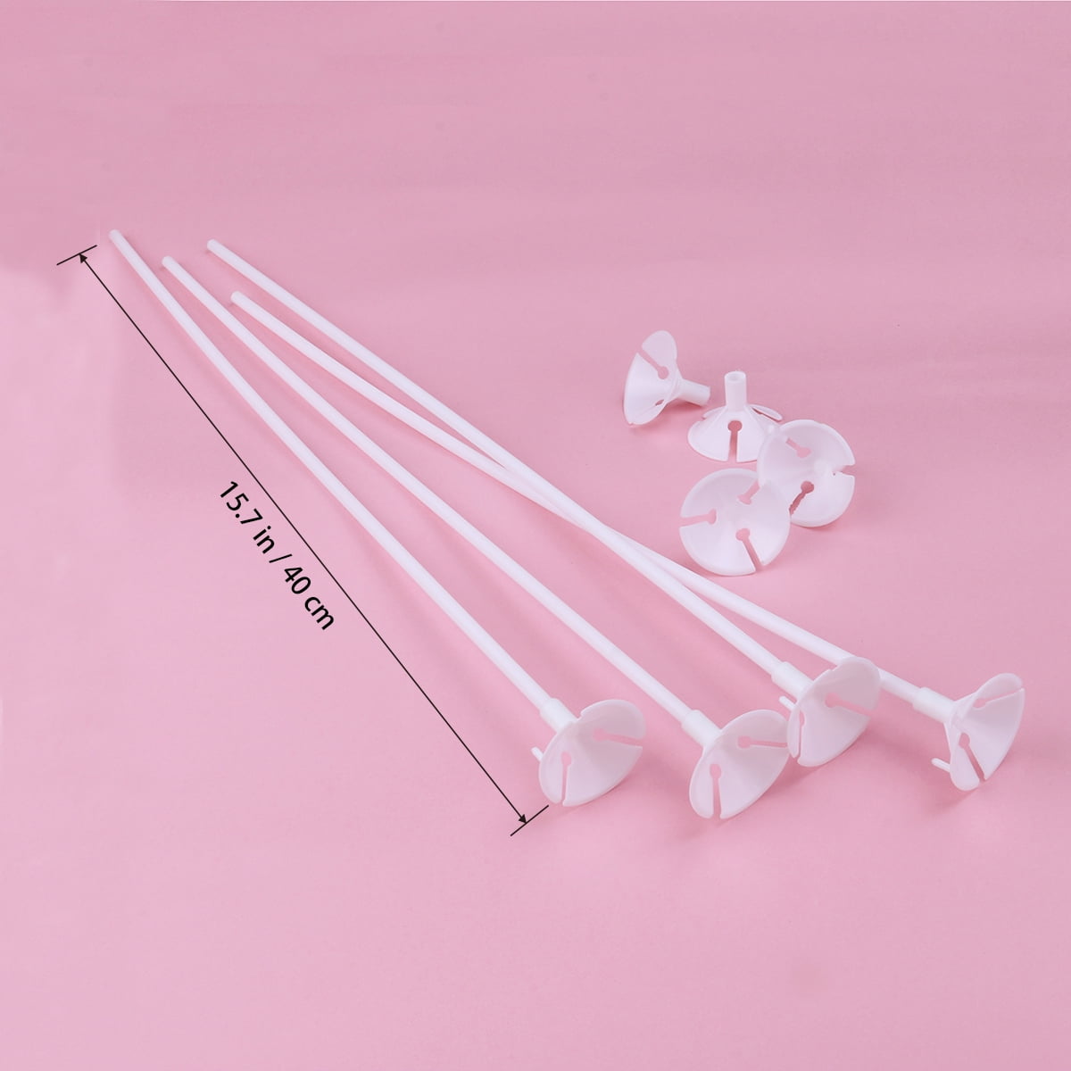 Omeite 40cm long and thick raw material balloon good pole drag 50 sets ...
