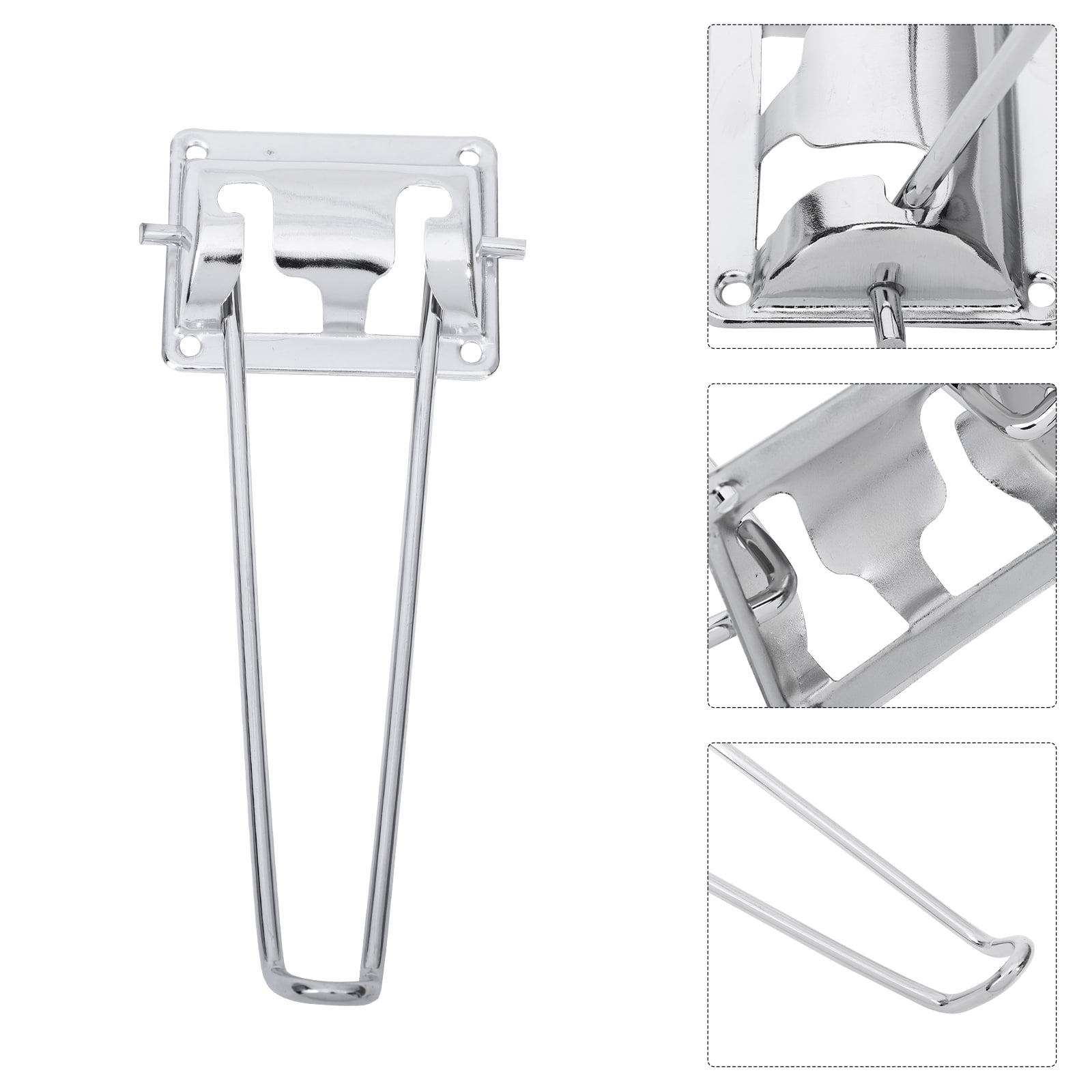 Omeite 4pcs Metal Folding Table Legs 21cm High Heavy Duty Easy to ...